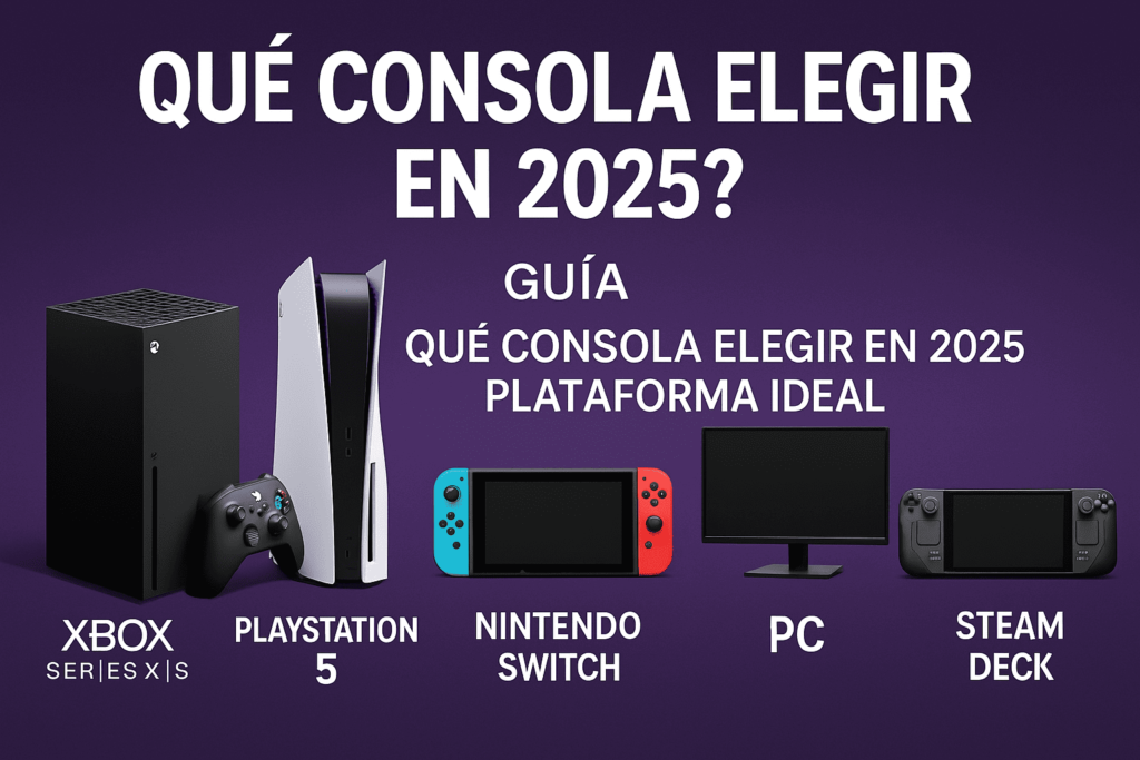 Qué consola elegir en 2025 | Guía completa